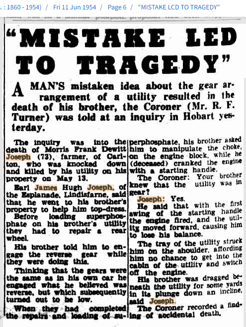 The Joseph brothers | Sorell: 200 years on